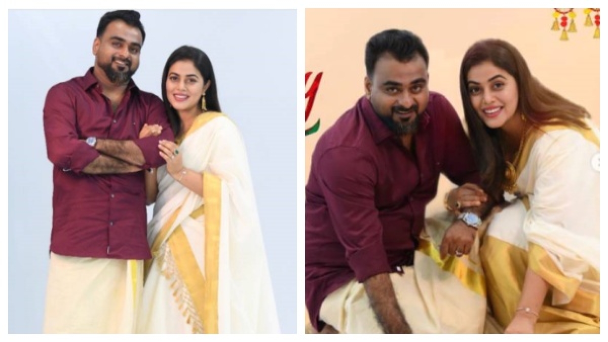 வருங்கால கணவருடன் ஓணம் கொண்டாடிய நடிகை..டிரெண்டாகும் போட்டோஸ்! | Actress Poorna shares onam ...