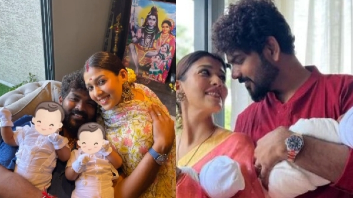 குழந்தைகளுடன் பொங்கலை கொண்டாடிய விக்கி -நயன் ஜோடி.. க்யூட் வீடியோ இதோ ...