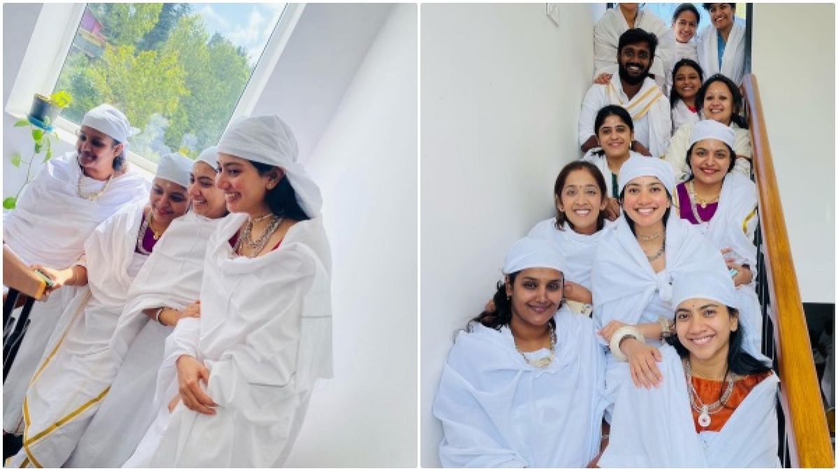 அழகே பொறாமைப்படும் பேரழகு...பாரம்பரிய உடையில் அம்சமா இருக்கும் ...