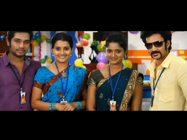 சின்னச் சின்ன ரொமான்ஸ்... கொஞ்சம் வில்லத்தனம் நிறைந்த ஆபிஸ் | Vijay TV ...