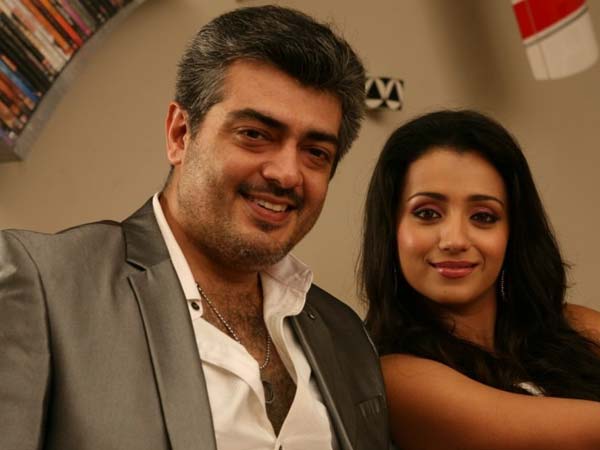 நைட்ஷோ பார்க்க த்ரிஷாவுடன் தியேட்டருக்கு சென்ற அஜீத் | Ajith goes to ...