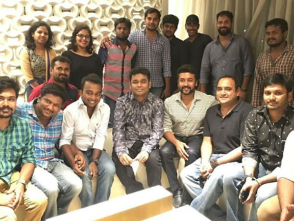 24 'வெற்றி'யை சூர்யாவுடன் கொண்டாடிய ஏ ஆர் ரஹ்மான்! | AR Rahman, Surya ...