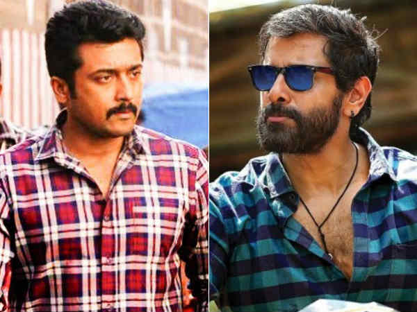 விக்ரமுடன் மோதும் சூர்யா... வேடிக்கை பார்க்கும் விஜய் அஜித்? | Vikram ...
