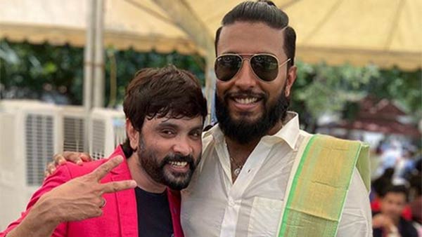 நம்ம 'ட்ரிகர்' சக்திக்கு இவ்ளோ பெரிய மகனா? ஆரவ் கல்யாணத்தில் அசத்தலாய் ...