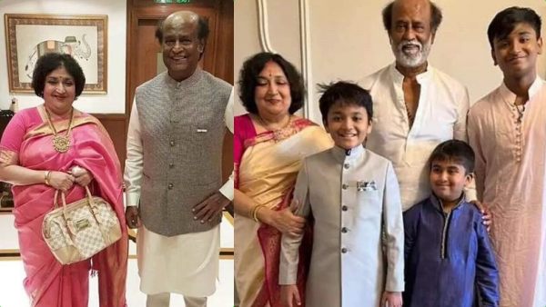தந்தையாக தவறவிட்ட அனுபவங்களை தாத்தாவாக நினைவேற்றுகிறார் ரஜினி... லதா ...