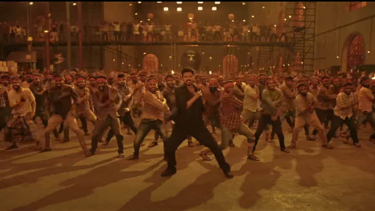 Leo first single: வாயில் சிகரெட்.. கழுத்தில் சிலுவை.. 2000 டான்சர்கள் ...