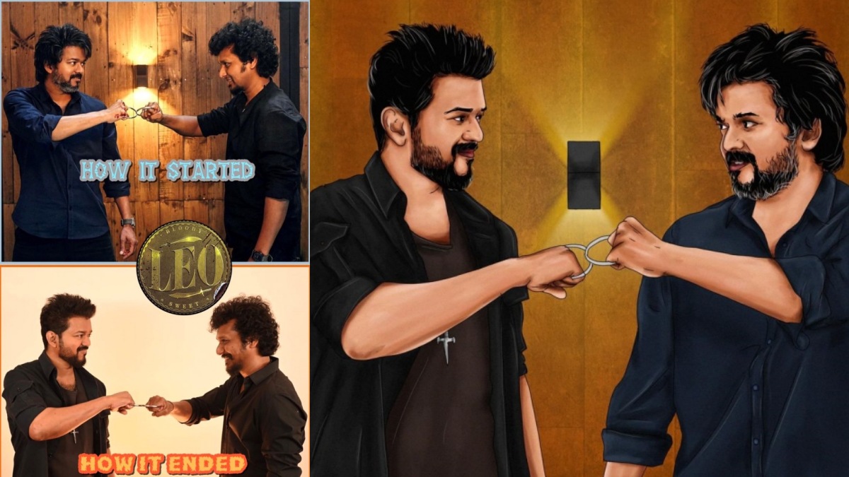 Leo Poster: லியோ ஃபைனல் டச்... விஜய் போஸ்டரில் ஹைப் கொடுத்த லோகேஷ் ...