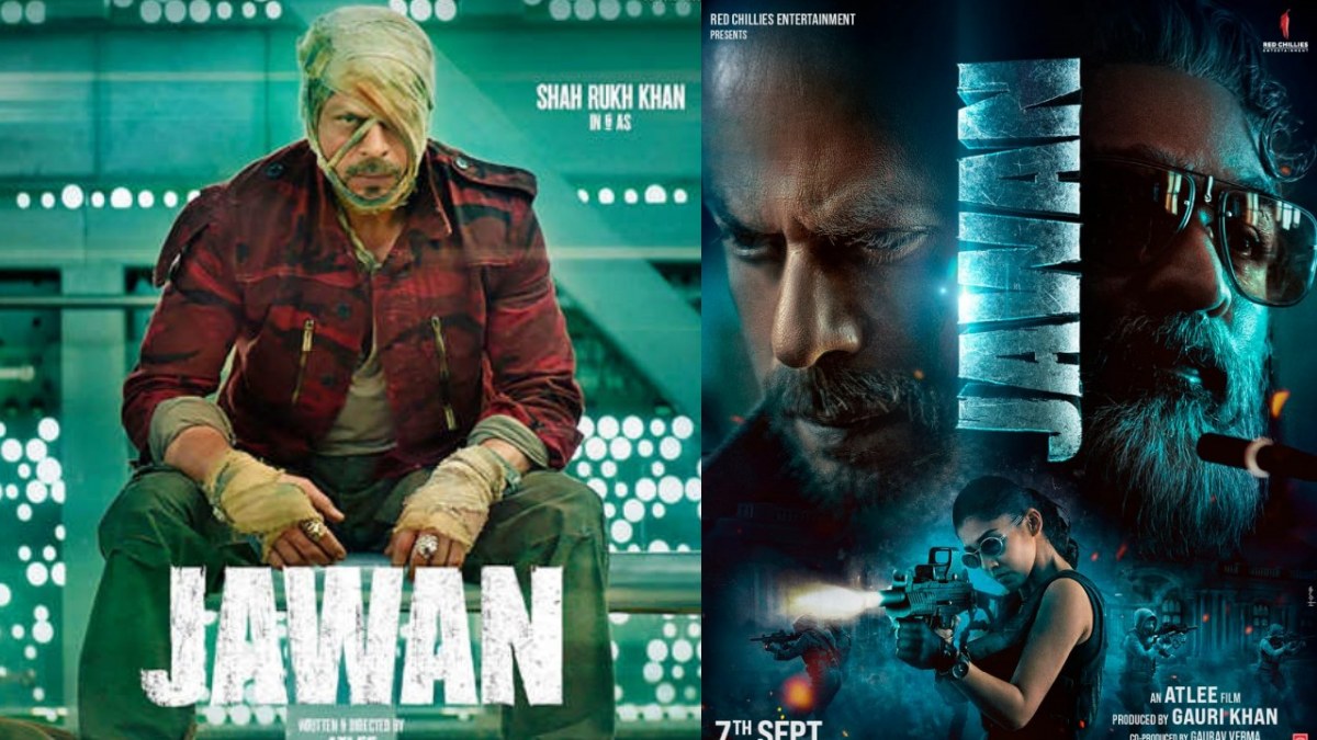 'ஜவான்' படத்தின் புதிய போஸ்டரை ஷாருக்கான் வெளியிட்டார்!!! | Shahrukh ...