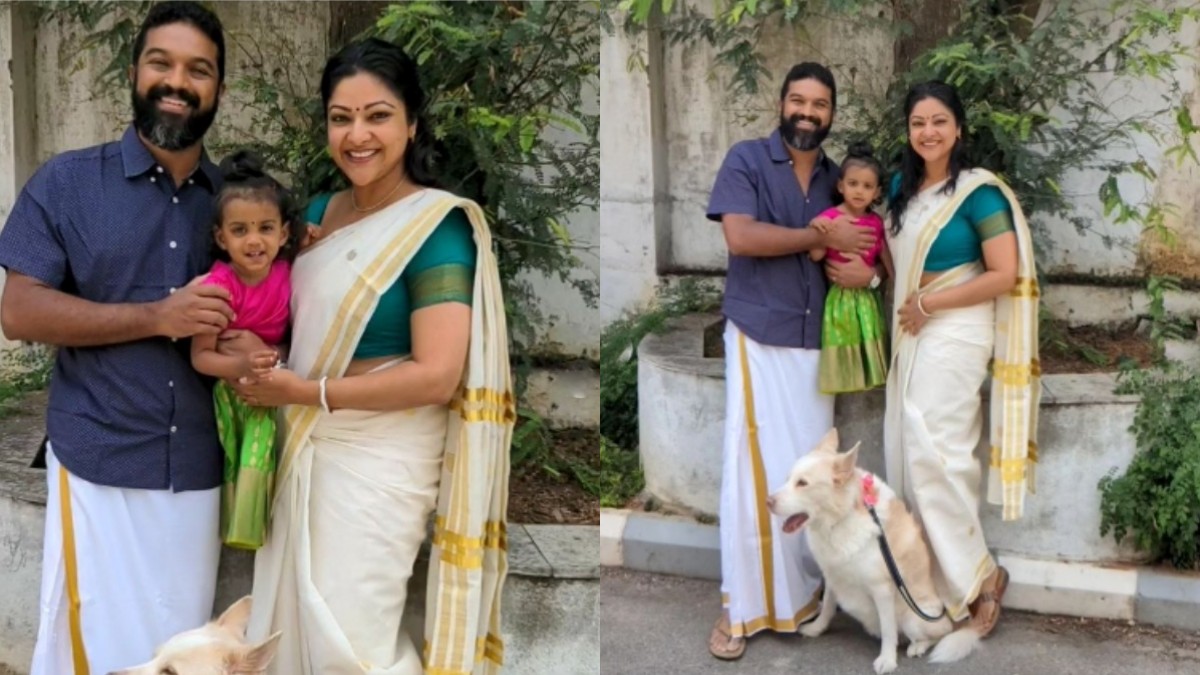 Abirami: ஓணம் பண்டிகையில் மகளை காட்டிய நடிகை அபிராமி..பக்கத்திலேயே அந்த ...