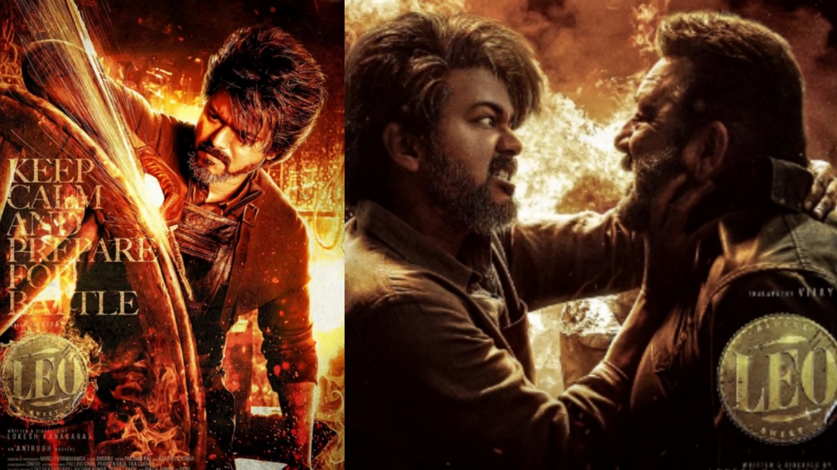 Leo Poster: “ரியல் லியோவாக மாறிய விஜய்..” இந்தி போஸ்டரில் சஞ்சய் தத் ...