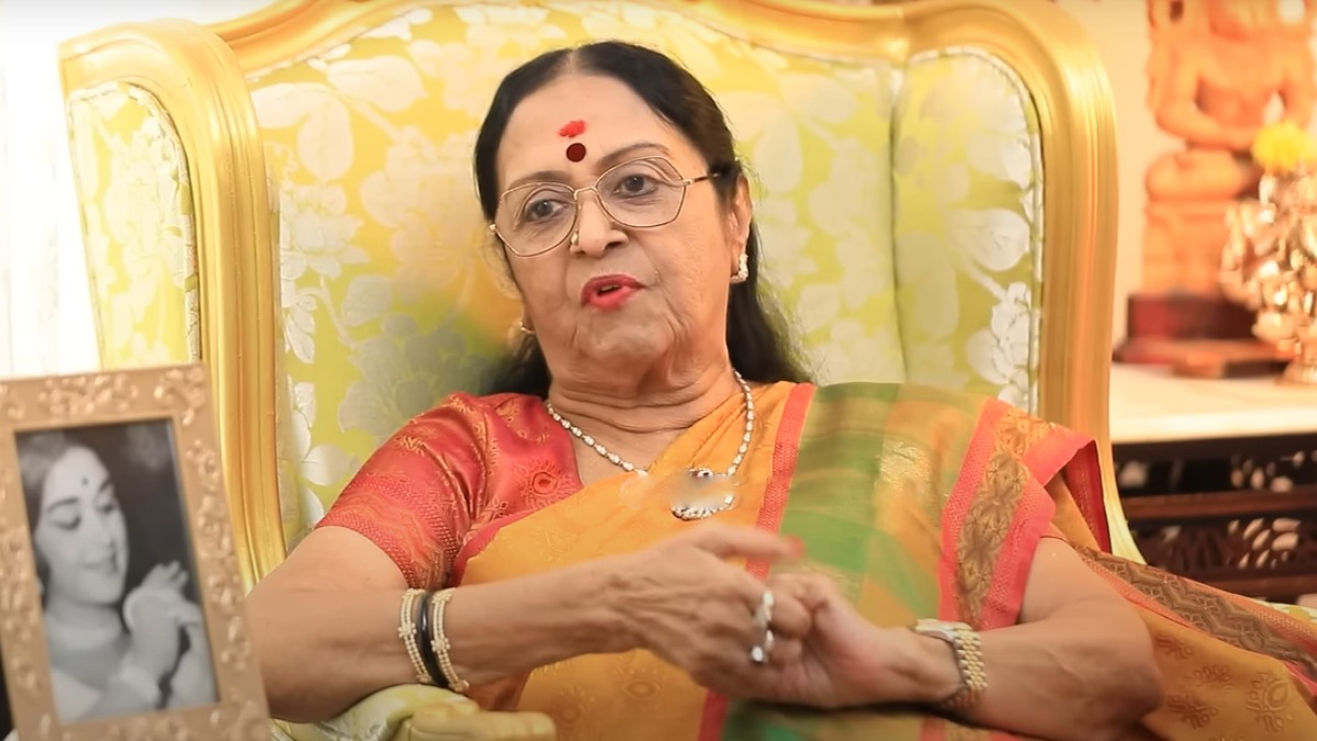 Saroja devi: கணவர் இறந்ததும் மனஅழுத்தத்தில் இருந்தேன்..மனம் நொந்த சரோஜா ...