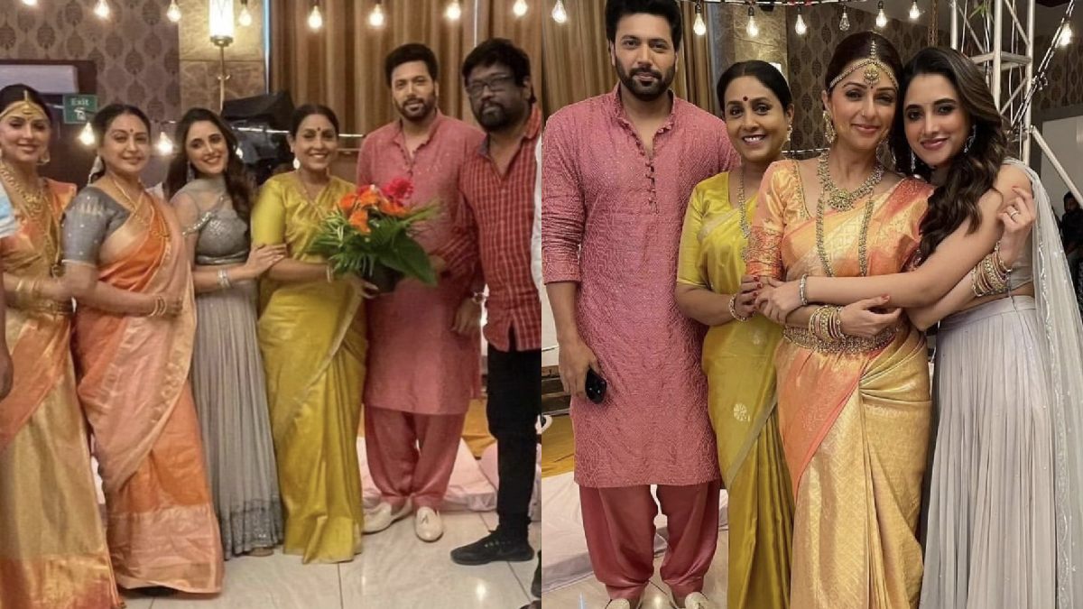 Jayam Ravi: பிரதர் சூட்டிங் ஸ்பாட் போட்டோ.. திருமண கோலத்தில் க்யூட் ...