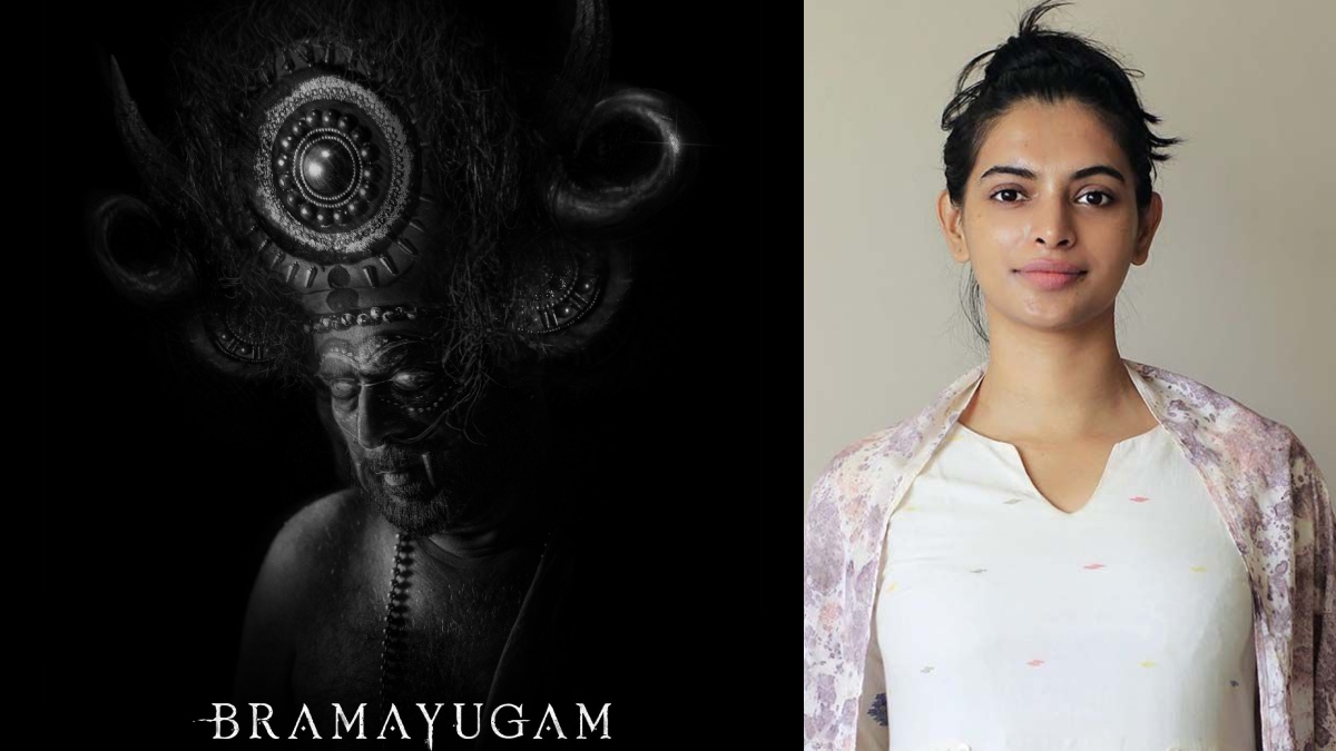 மம்மூட்டியின் பிரம்மயுகம்.. மேலாடையில்லாமல் மிரட்டும் ஹீரோயின் போஸ்டர் ...