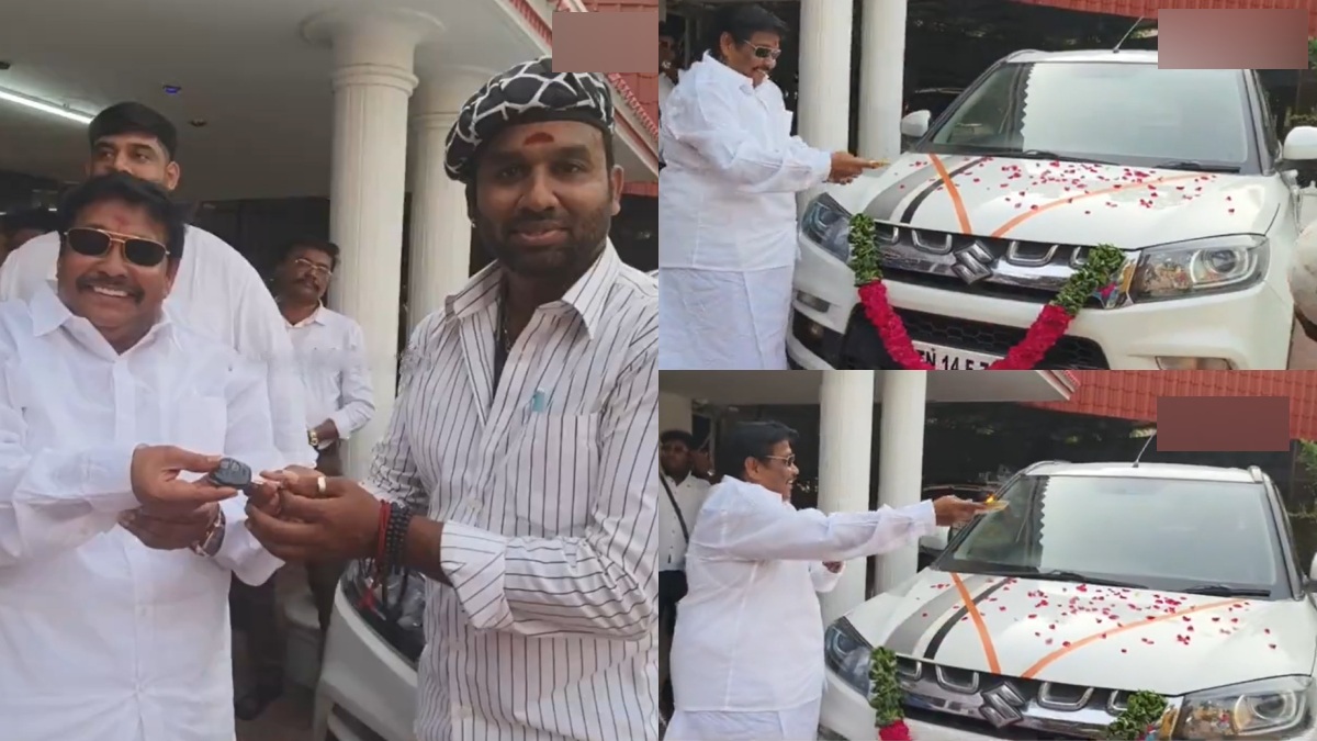 ஆட்டோவில் வந்த கூல் சுரேஷுக்கு கார் பரிசு.. சேலம் ஆர்ஆர் பிரியாணி ஓனர் ...
